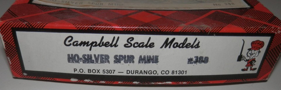 Campbell Scale Models HO Scale Silver Spur Mine Kit #388 NOS | eBay