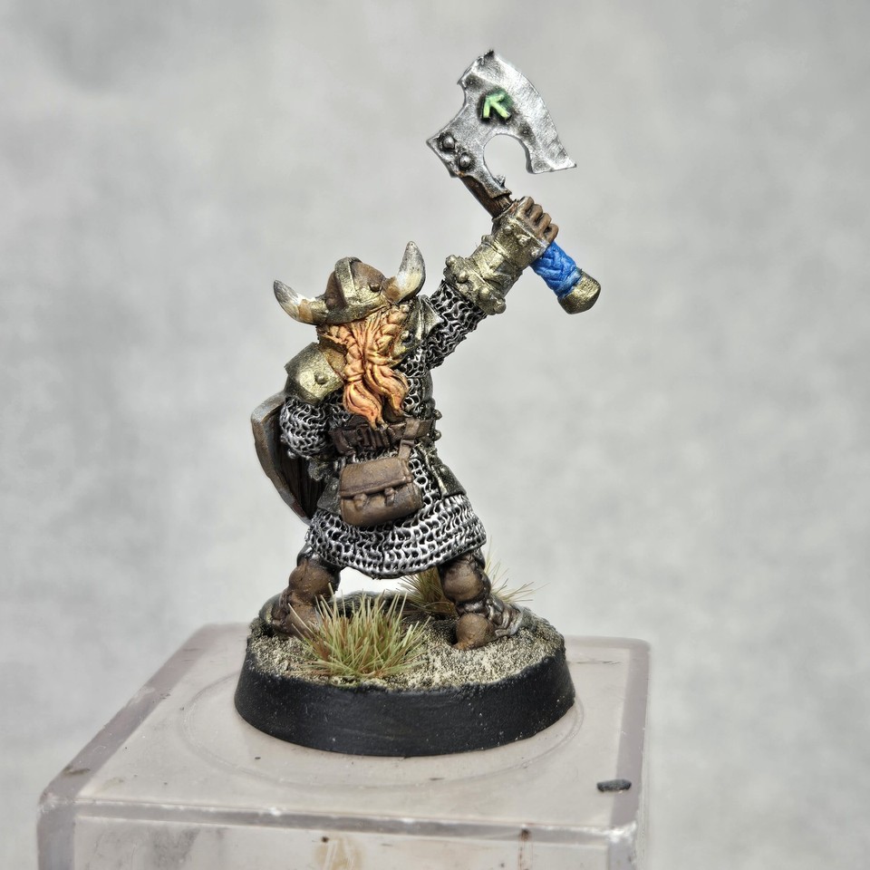 Painted RPG D&D Dungeons & Dragons Pathfinder 28mm Fantasy Dwarf ...