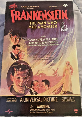 FRANKENSTEIN: FRITZ MAN WHO MADE A MONSTER FIGURE-NOT POSTER!-NEW IN ...