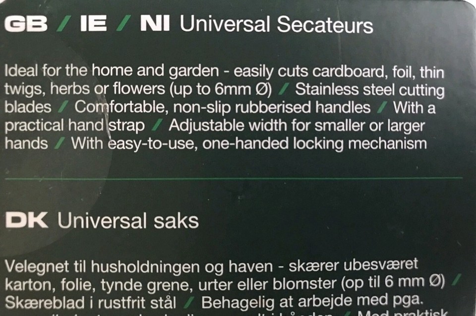 Brand New Parkside Universal Traditional Gardening Tool, Made in ...