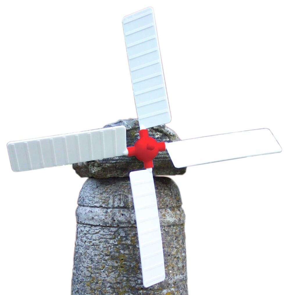 GARDEN WINDMILL SAILS - Ref: LARGE. GENUINE MOULDED REPLACEMENT BLADES ...