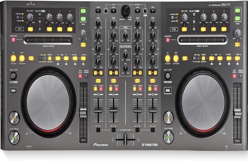 Pioneer DDJ-T1 4ch DJ Controller TRAKTOR DDJT1 4-Channel 4-Deck USB ...