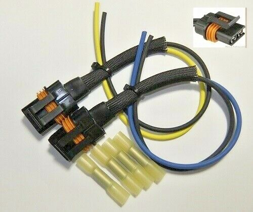 PAIR LT1 LS1 TP1 TB1 Camaro Corvette Firebird COOLING FAN WIRING ...