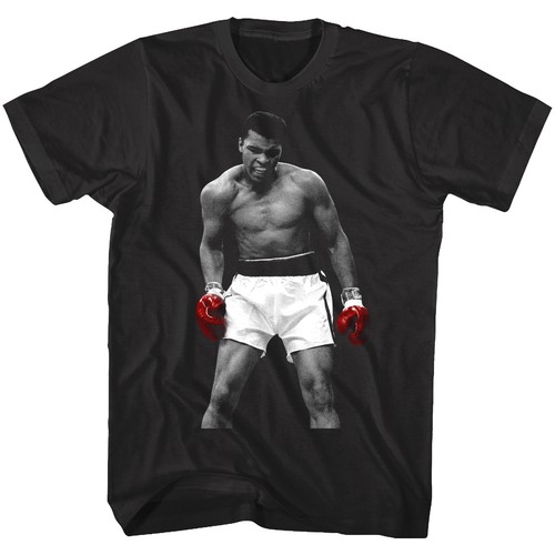 Muhammad Ali Knockout Victory Red Boxing Gloves Men's T Shirt Cassius ...