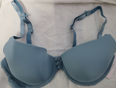 Auden Tshirt Bra Aqua w/ Bow, 32AA, 32D, 32DD, NWT/SHIPS FREE | eBay