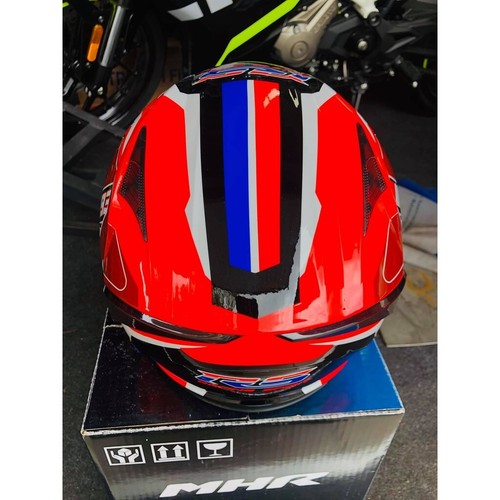 HONDA HRC MM93 MARC MARQUEZ RR MOTO GP REPSOL SAFETY HELMET MHR + GOLD ...