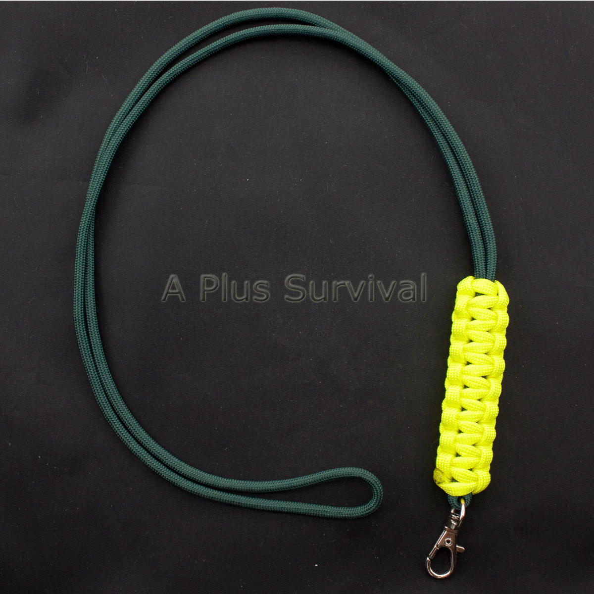 CERT Paracord Lanyard Keys ID Badges Whistles Gear Emergency FEMA Green ...