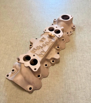 Vtg Fenton Custom AA Ford Flathead Hot Rod Custom Racing Dual Intake ...