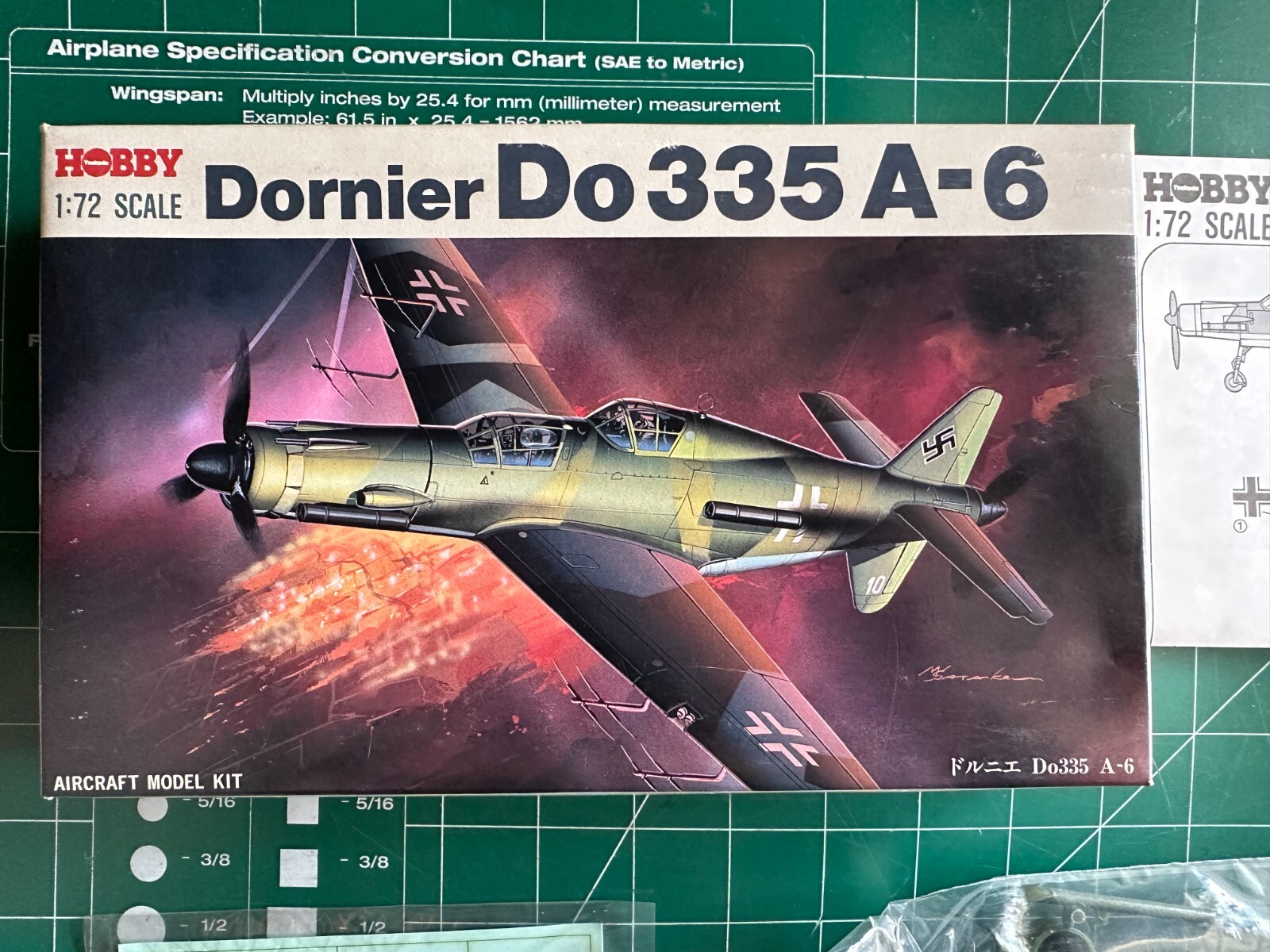 Dornier Do335 A-6 in 1/72 scale by Tsukuda Hobby Co. | eBay
