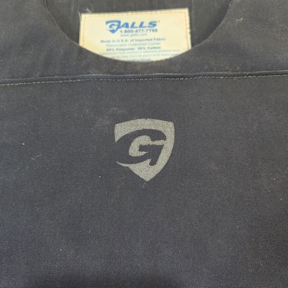 Galls Size 46 Level IIIA Concealable Ballistic Vest Personal Body Armor ...