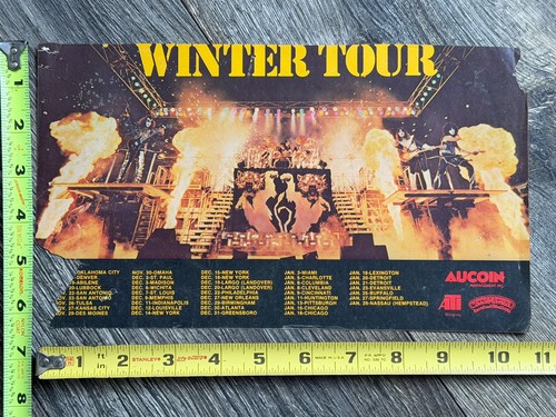 KISS Ad Advert Alive 2 Winter Concert Tour Vintage Kiss Aucoin ...