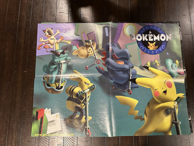 Authentic Nintendo Power POSTER - Gameboy N64 Pokemon Pikachu Scooter ...