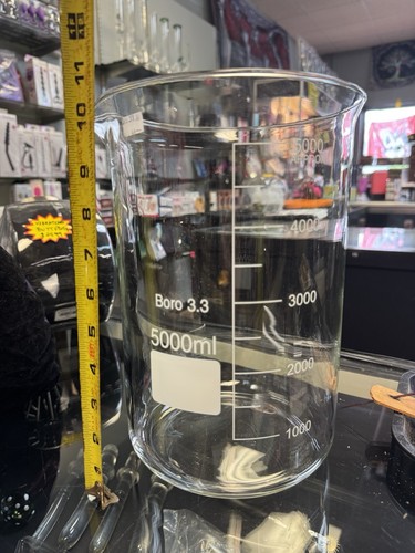 5000ml beaker 5L Borosilicate Lab Glass 3.3 | eBay