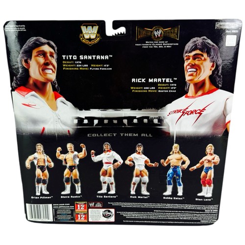 WWE Classic Superstars Strike Force Tito Santana Rick Martel JAKKS ...