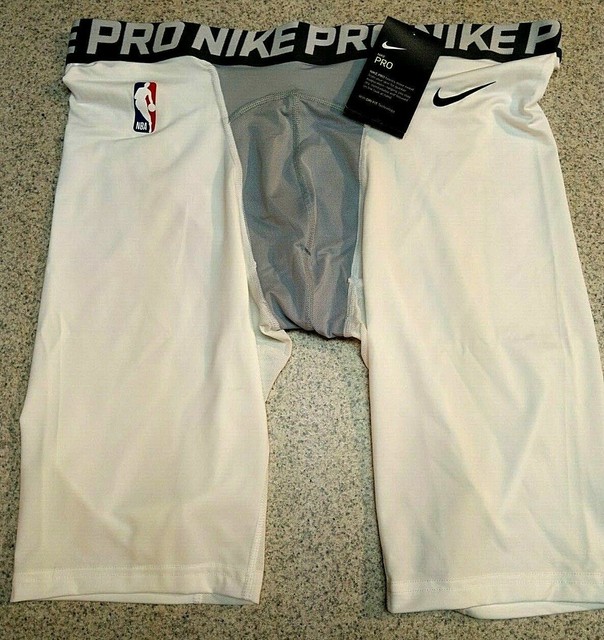 Mens Nike Pro NBA Compression Shorts Player Issue PE 880802-101 Sz 3xlt ...