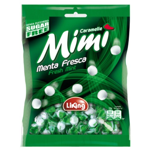 CARAMELLE LIKING MIMI' MENTA FRESCA SENZA ZUCCHERO CARAMELLINE ALLA ...