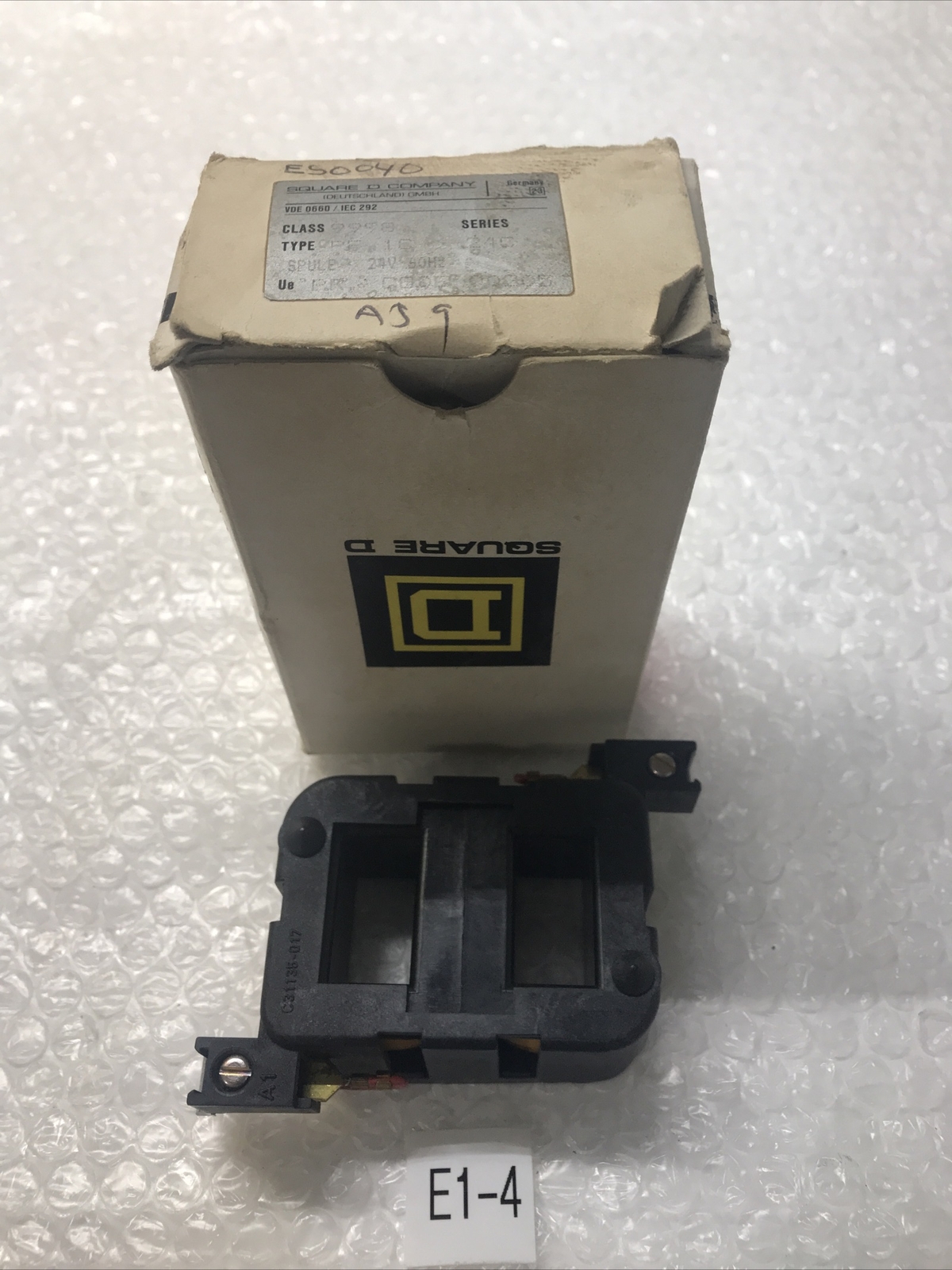 *New Square D 9998 CONTACTOR Spule 24V 60Hz Volt# | eBay