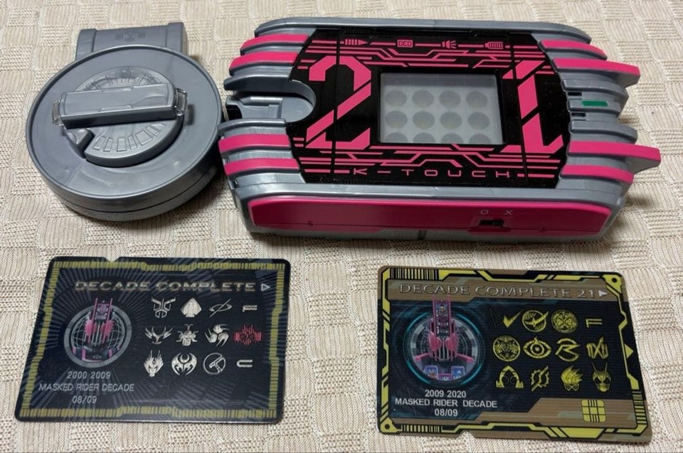 Kamen Rider Decade DX K-Touch 21 Complete Form 21 Henshin Device Toy ...