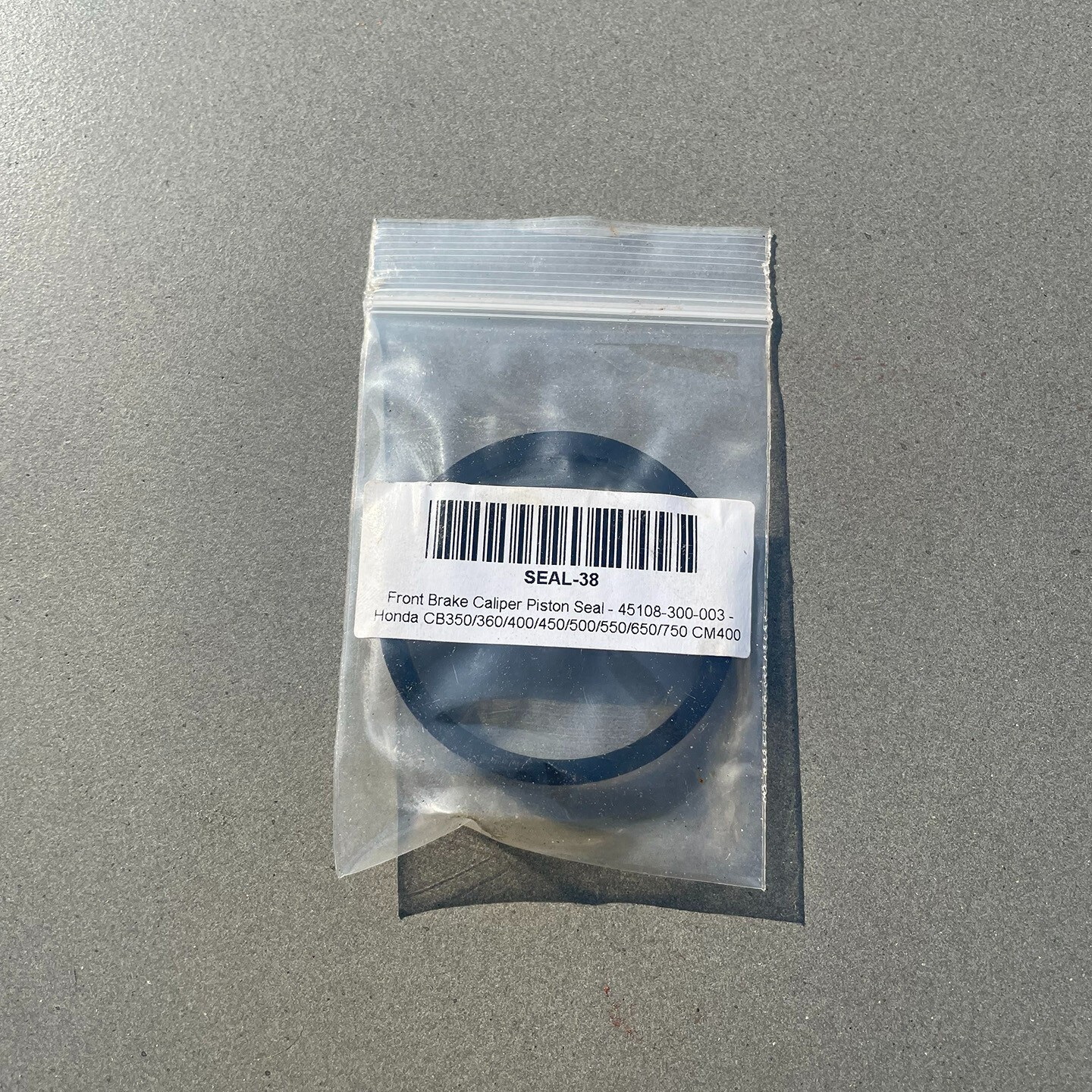45108-300-003 Honda Brake Caliper Piston Seal CB 400 550 650 750 Cm400 ...