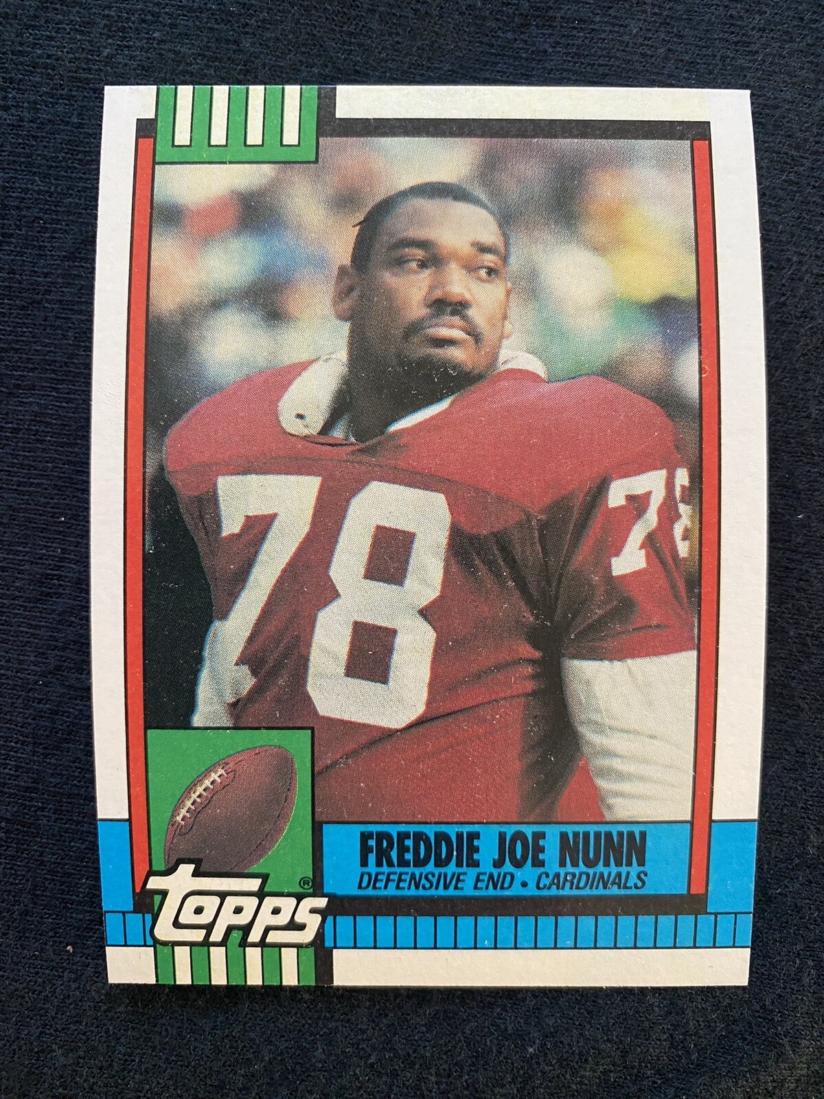 1990 Topps #447 Freddie Joe Nunn Cardinals | eBay