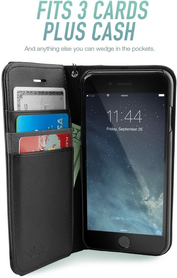 Smartish iPhone SE Folio Wallet Case for iPhone SE/8/7& 8+/7 ...