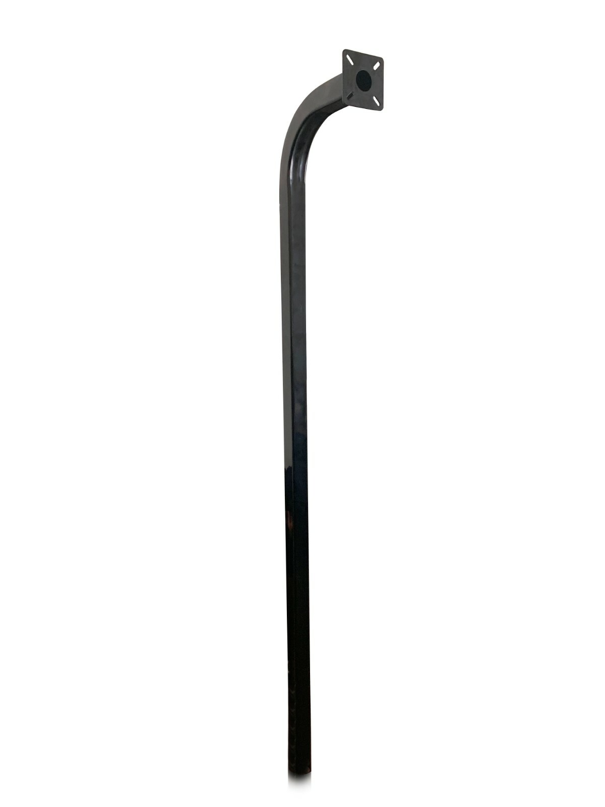 Tall Keypad Gooseneck 72" Height Universal In-Ground Mounting Post Gate ...