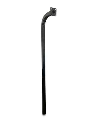 Tall Keypad Gooseneck 72" Height Universal In-Ground Mounting Post Gate ...