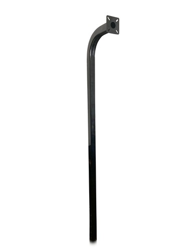 Tall Keypad Gooseneck 72" Height Universal In-Ground Mounting Post Gate ...