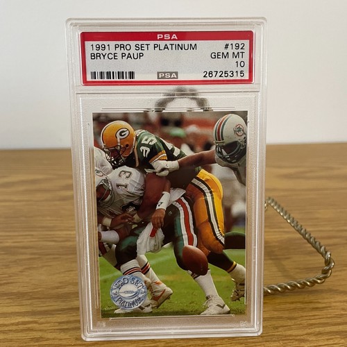 1991 Pro Set Platinum BRYCE PAUP RC Rookie PSA 10 Gem Mint | eBay