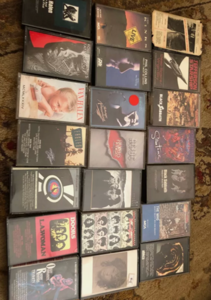 lot of 21 clasic rock Cassette tapes | eBay