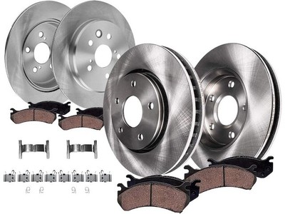 Front and Rear Brake Pad and Rotor Kit For 2016-2017 Lexus IS300 ...