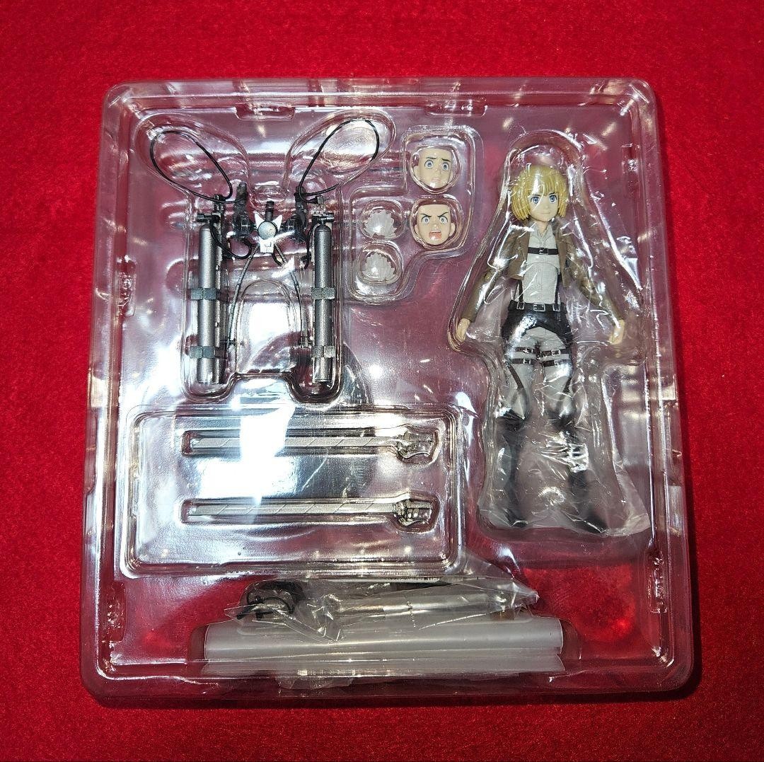 figma Attack on Titan Armin Arlert Action Figure Boxed Used No Damage ...