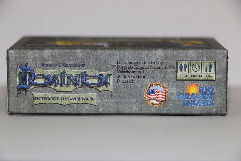 Dominion Intrigue Update Pack Second Edition Card Game RGG 533 2nd NOT ...