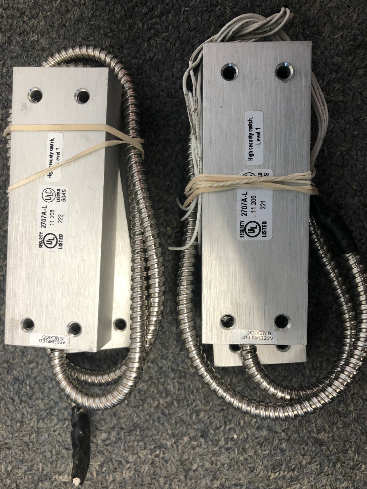 Lot of 2 Sentrol 2707A-L High Security Surface Mount Contact | eBay