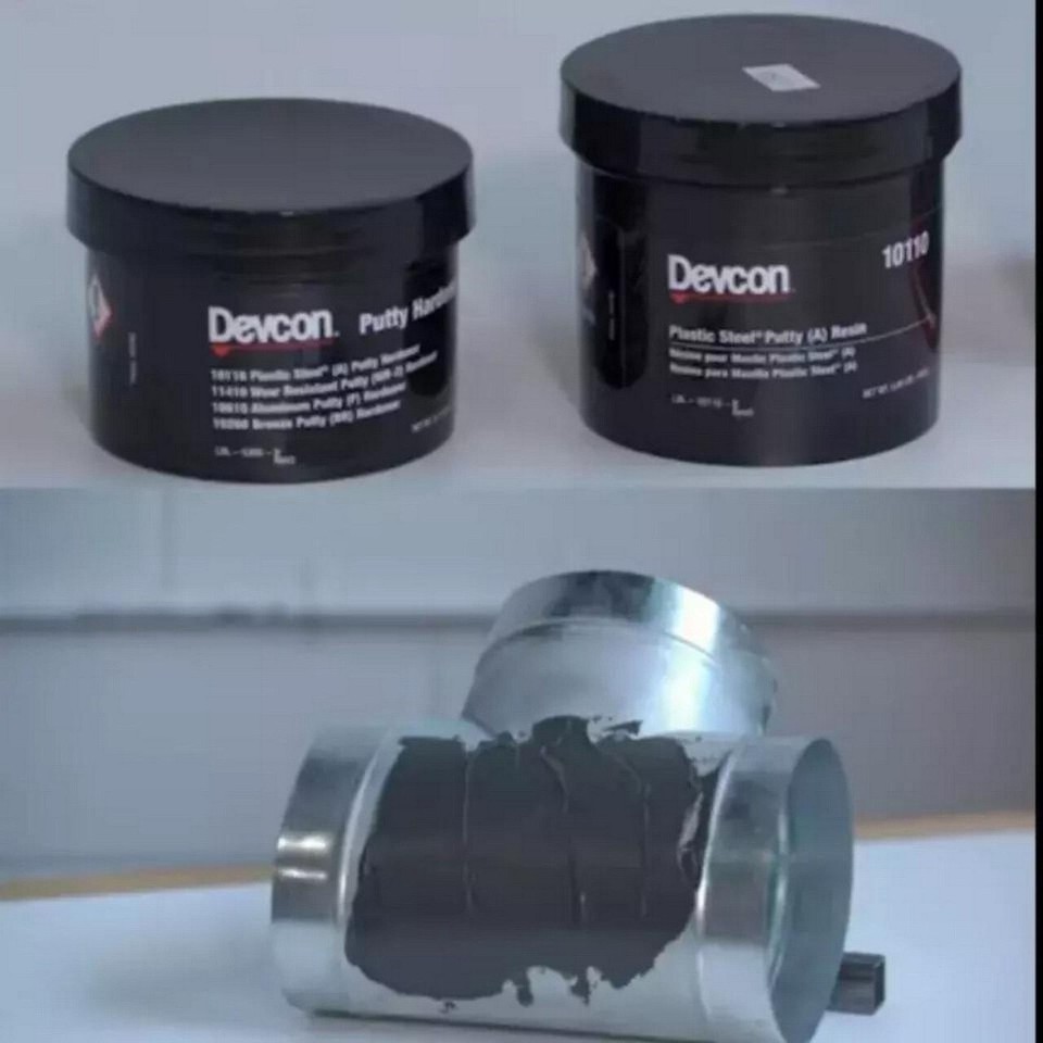 DEVCON 10110 PLASTIC STEEL PUTTY (A) 1 lb. Kit NEW | eBay