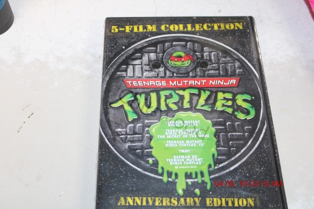 5-Film Collection: Teenage Mutant Ninja Turtles (Anniversary Edition ...