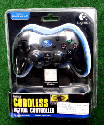 LOGITECH Cordless Action Controller PLAYSTATION 2 PS2 BRAND NEW IN SEALED MINT 97855020932 | eBay