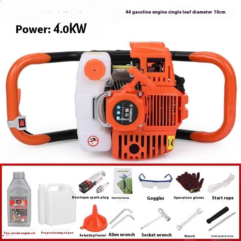 Ground Drill High Power Agricultural Trenching and Piling Hole Drilling ...