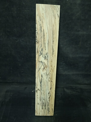 PK=1676_ Gorgeous Black Line Spalted Figured Maple Board: 30 1/2"x5 3/4 ...