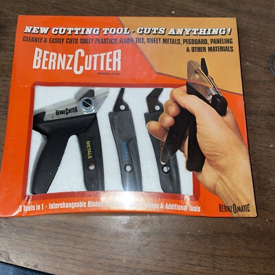 BernzOMatic Bernzcutter CT30 Multipurpose 3 in 1 Cutting Tool W/ Box # ...