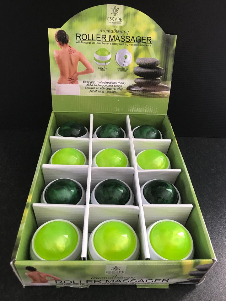 Brand New Escape Spa Aromatherapy Roller Massager & 5ml doTERRA Wild ...