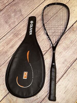 Oliver Inflamed CL MetaCarbon Squash Racquet 145g Plastron Technology ...