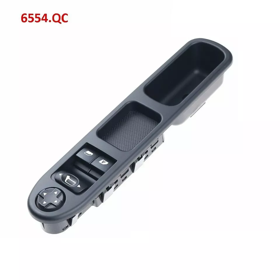 Master Power Window Console Switch 6554QC For Peugeot 207 Citroen C3 ...