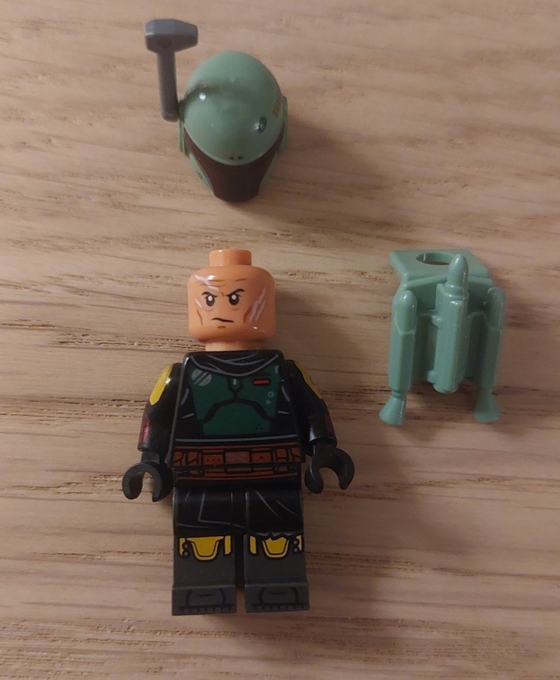 LEGO Star Wars Boba Fett - Repainted Beskar Armor Figur sw1158 | eBay