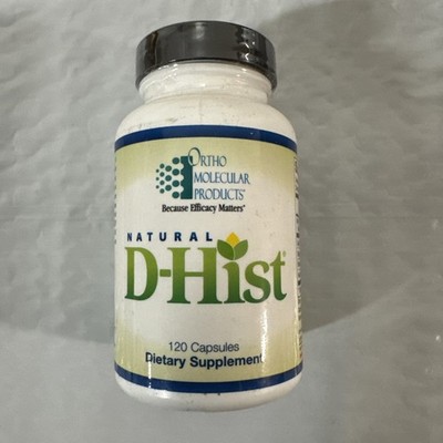 Ortho Molecular Products Natural D-Hist MultivitaminCapsule - 120 Count ...