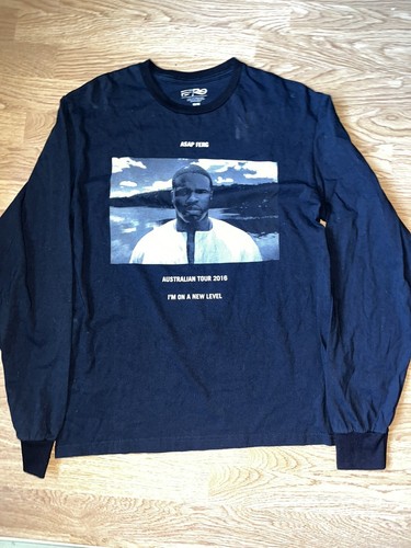Asap Ferg Black Tour T Shirt 2016 Australia AWGE Rocky Merch Size M | eBay