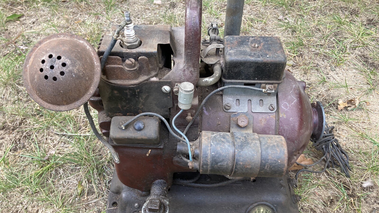 Antique Vintage Rare Generator Continental Motors Tiny Tim Gas Engine ...