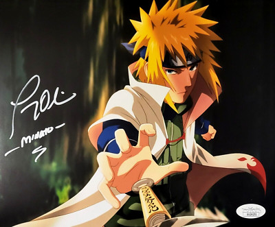 Minato Namikaze Signed Photo Naruto Tony Oliver Anime Autograph 8x10 ...