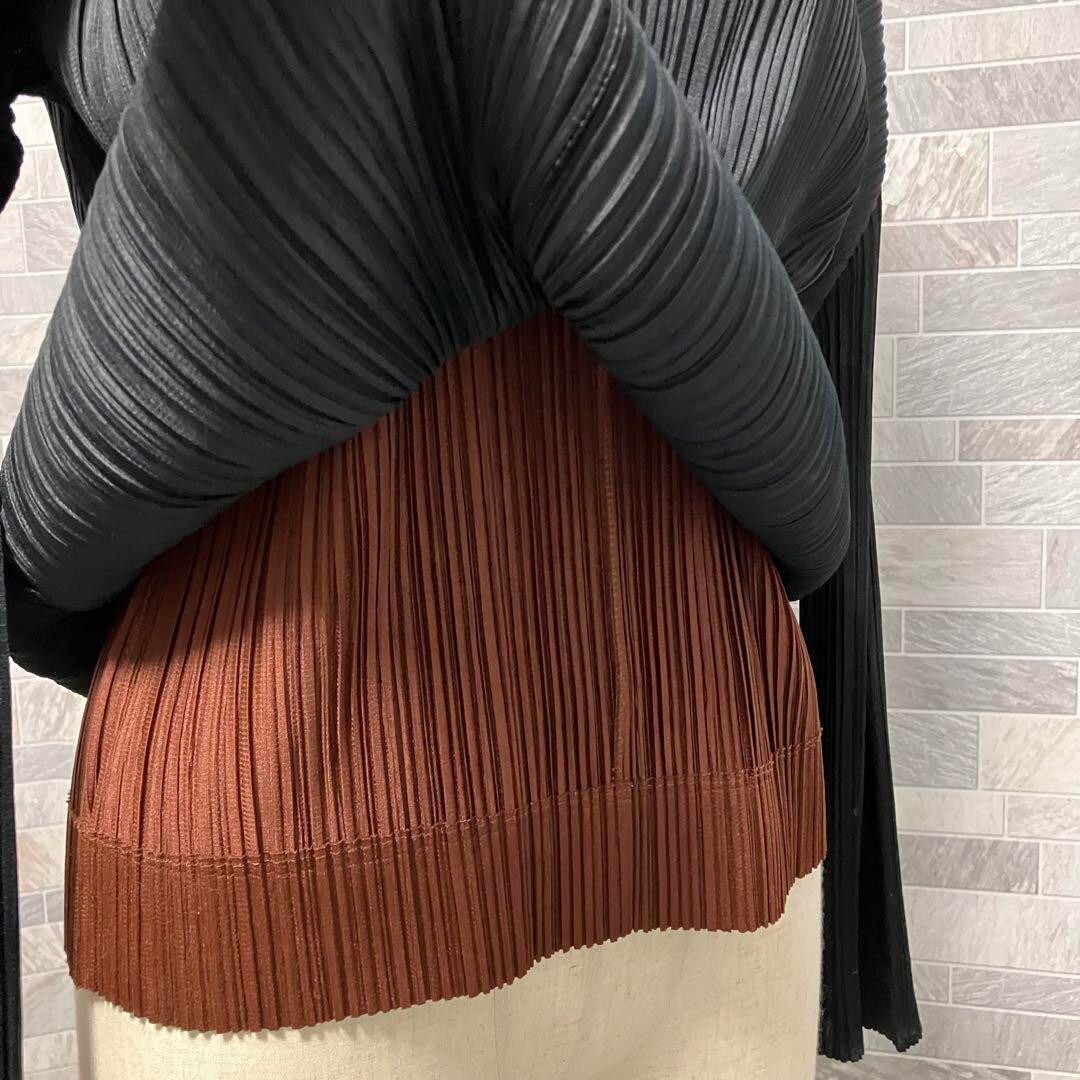 PLEATS PLEASE ISSEY MIYAKE Pleats Pleated Layered Black Shirt Blouse Size 3 | eBay