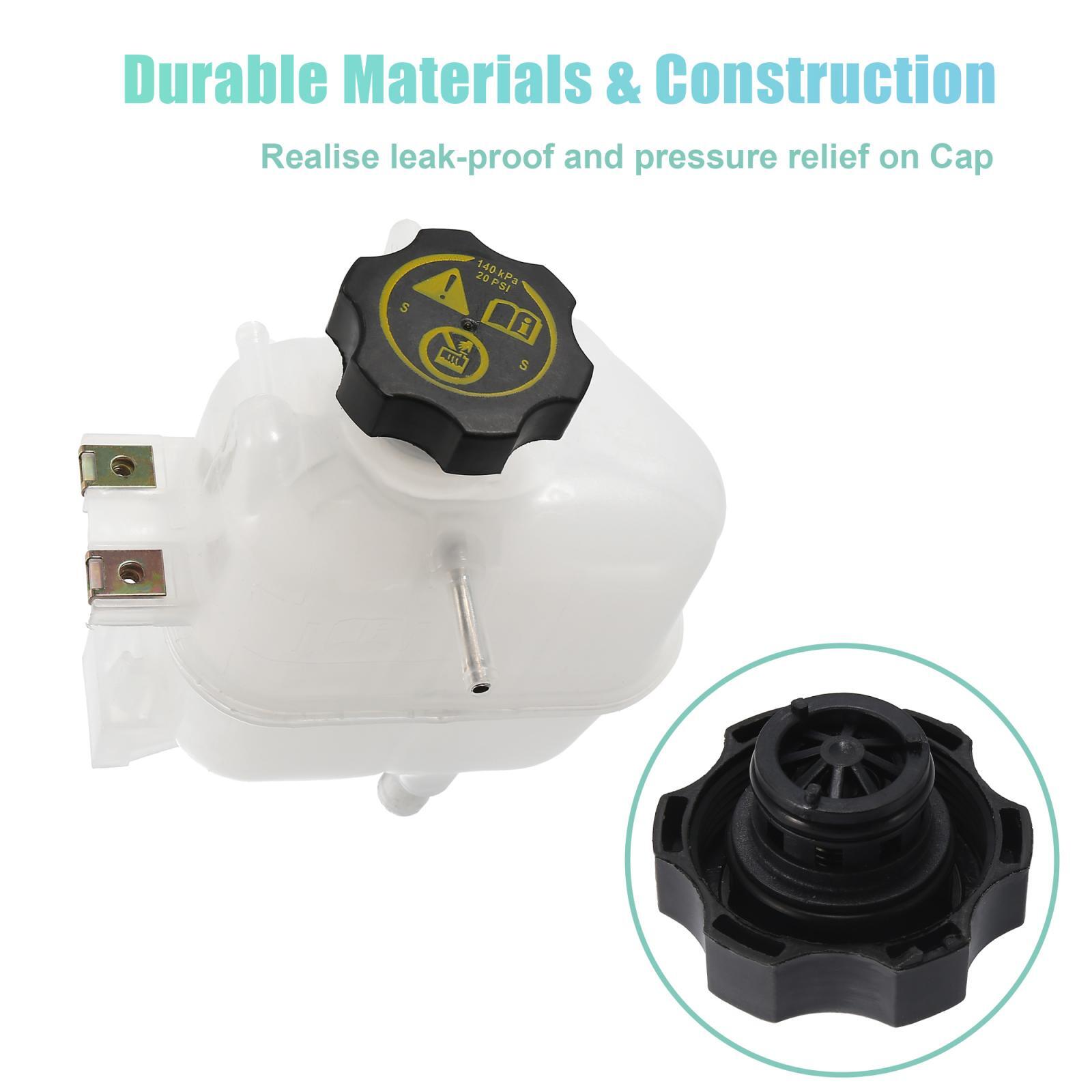 Coolant Radiator Reservoir Tank for Chevrolet Spark 2013-2015 w/ Cap ...